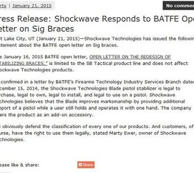 PSA: Critical Analysis Of Shouldering A Brace | thefirearmblog.com
