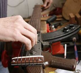 Craftsmen converts AK47 rifle into guitar | thefirearmblog.com