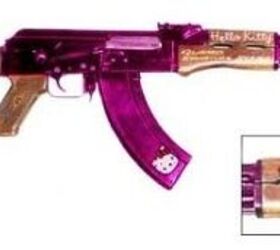 Pink assault rifle | thefirearmblog.com