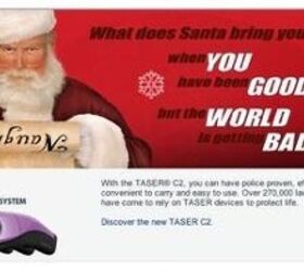 Santa selling tasers | thefirearmblog.com