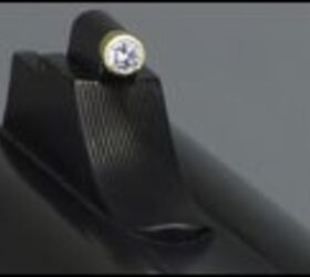 Diamond inlaid front rifle sight. Functional bling? | thefirearmblog.com