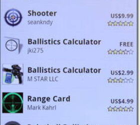 Ballistics Calculators for Android | thefirearmblog.com