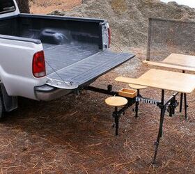 Hitch-mounted Shooting Bench | thefirearmblog.com