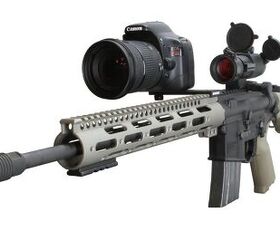 Strikemark Digital Camera Picatinny Rail Mount | thefirearmblog.com