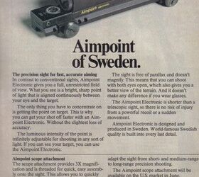The Original Aimpoint Electronic (1980) | thefirearmblog.com