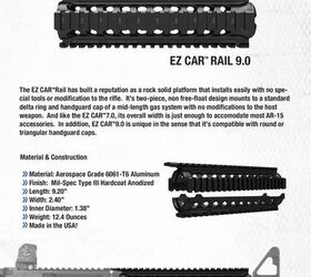 Daniel Defense EZ CAR Rail 9.0 | thefirearmblog.com
