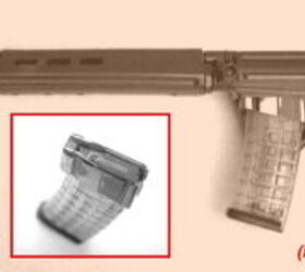 FN FAL Chambered in 5.56mm, Using 30-round Steyr AUG Magazines ...