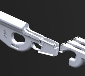 Charon: A Printable AR-15 Lower With P90-Style Handguard ...