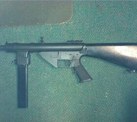 Strange AR/Sten 9mm Hybrid with 2″ Barrel | thefirearmblog.com