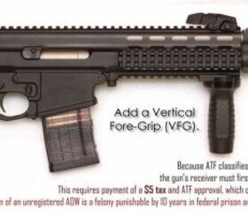 Robinson XCR explains NFA Rules on Pistols | thefirearmblog.com