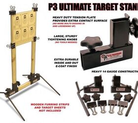 CTK Precision P3 Ultimate Target Stands | thefirearmblog.com