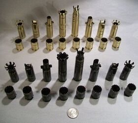 .50 Cal Brass Chess Set | thefirearmblog.com