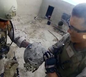 Marine Shot In The Helmet Caught On Camera | thefirearmblog.com