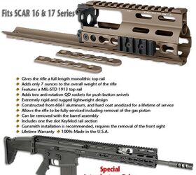 New SCAR Extended Rail options | thefirearmblog.com