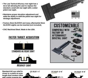 Law Tactical AKuracy Rear Sight | thefirearmblog.com