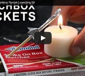 Make a Match-Powered Rocket | thefirearmblog.com