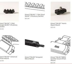 New from Kinetic Development Group: MREX M-LOK AR Handguard & Kinect ...