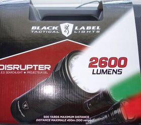 Flashlight Review: Browning Black Label Series Disrupter Flashlight ...