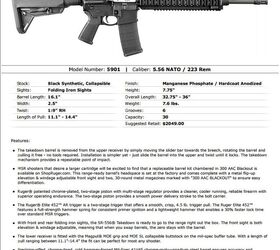 Ruger Announces SR-556 Takedown Oprod AR-15 | thefirearmblog.com