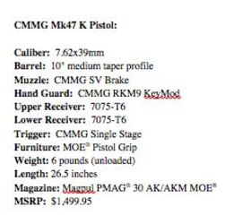 Gun Review: A TFB Exclusive, The New CMMG MK47 K Mutant Pistol ...