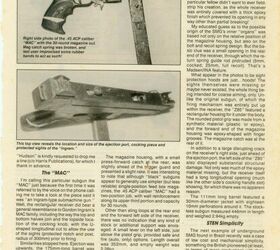 Underground SMGs of The Early 1980s, By Ronaldo Olive | thefirearmblog.com