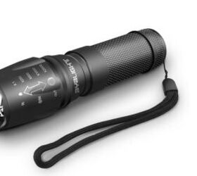 BYB Super Bright CREE T6 LED Adjustable Flashlight | thefirearmblog.com