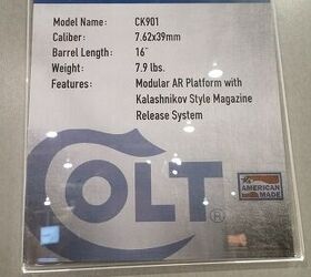 [SHOT 2016] Colt's CK901 7.62×39 AR To Come To Civilian Market ...