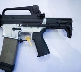 Strike Industries Ultra-Short AR Stock, Latchless Charging Handle and ...