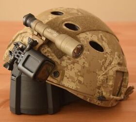 Unity Tactical Knuckl Helmet Mount As GoPro Mount | thefirearmblog.com
