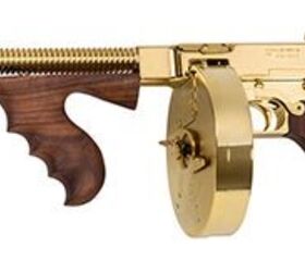 New Chrome and Gold Versions of the Thompson 1927A-1 | thefirearmblog.com