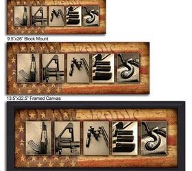 Customized Gun Name Plaques Available on Amazon | thefirearmblog.com