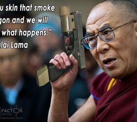 POTD: Gunfighter Dalai Lama | thefirearmblog.com