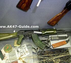 Green AK furniture | thefirearmblog.com