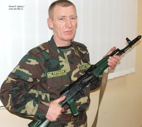 Green AK furniture | thefirearmblog.com