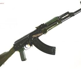 Green AK furniture | thefirearmblog.com