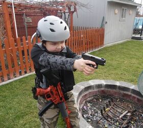 8 Year Old Crushing Targets With CZ-USA Scorpion Evo 3 SBR ...