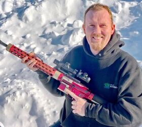 Iron Man themed JP Enterprises SCR-11 rifle | thefirearmblog.com