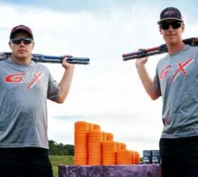 Over Under Shotgun Trick Shots With The Gould Brothers | thefirearmblog.com