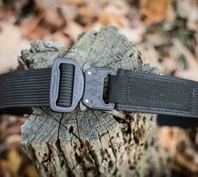 Blue Alpha Gear Gun Belt With New Type Cobra Buckle | thefirearmblog.com