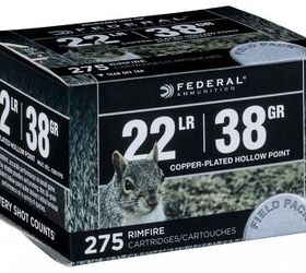 NEW Federal Premium .22 Long Rifle Bulk Packs & Hunter Match ...