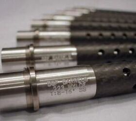 BSF Perforated Carbon Fiber Sleeved Barrels | thefirearmblog.com