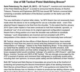 Breaking News: ATF Reverses Its Stance On Shouldering Stabilizing Braces | thefirearmblog.com