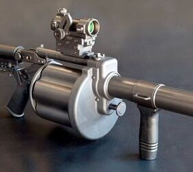 The Rippel Effect grenade launchers in LAAD 2017 | thefirearmblog.com