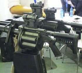 The Rippel Effect grenade launchers in LAAD 2017 | thefirearmblog.com