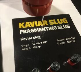 Kaviar Fragmenting 12 ga Slugs | NRA 17 | thefirearmblog.com