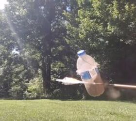 Instinctive Archery Trick Shot with two swinging bottles ...