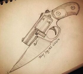 Lucas Burnley's Knife Gun | thefirearmblog.com