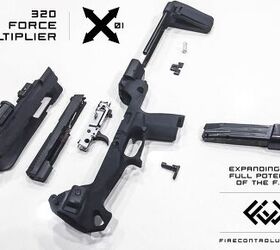 P320 Carbine Chassis – EXO ONE From FireControlUnit | thefirearmblog.com