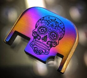 Lasers That Can Color Titanium Glock Back Plates | thefirearmblog.com