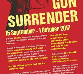 West Midlands Police (UK) and the The Gun Surrender | thefirearmblog.com